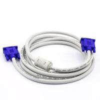 China PVC Jacket 1.5m Male To Male VGA Cable PC Computer Monitor for sale