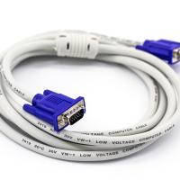 China PVC Jacket 1.5m Male To Male VGA Cable PC Computer Monitor for sale