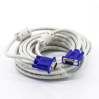 China 20m 25m 30m 15 PIN Computer Connector VGA To VGA Adapter for sale