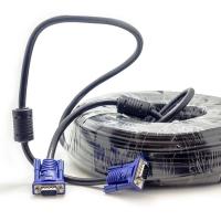 China HDPE Insulation 3 6 10m Computer VGA Cable OD 8.0mm PVC Jacket for sale