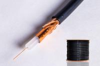 China Braid Net 36W CCTV Coaxial Cable Rg59 Bare Copper Inner Conductor for sale