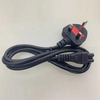 China Sunproof 0.5mm2 CCA 3 PIN UK Power Cable For Laptop Computer for sale