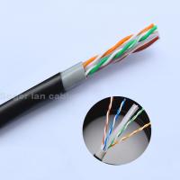 China Cat6 UTP Ethernet Lan Cable Double Jacket PE PVC Moisture Proof for sale