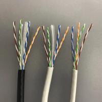 China PVC Jacket 250MHz Ethernet Lan Cable CCA UTP Network Cat6 Cable for sale