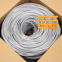 China Grey Bare Copper Rosh Ethernet Lan Cable UTP Digital ISDN Network for sale