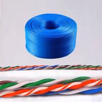 China indoor Ethernet 0.57mm Cat6 Internet Cable Fluke Test Passed for sale