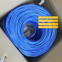 China BC 23AWG Ethernet Lan Cable Cat6 1000ft Unshielded Twisted Pair for sale