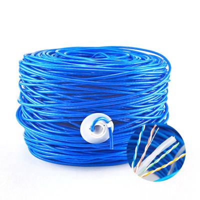 China BC 23AWG Ethernet Lan Cable Cat6 1000ft Unshielded Twisted Pair for sale