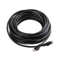 China Black 23AWG 4P CCA Cat6 Ethernet Lan Cable 3m 5m 10m 20m for sale