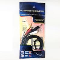 China Black OD 4.0 30m AV Audio Cables Audio Wire Connectors for sale