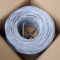 China Factory wholesale ethernet lan cable 24awg bare copper communication cable CU cat5e utp for sale