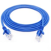 China CCA Copper UTP Cat5e Patch Cable 4 pairs RJ45 to RJ45 for sale
