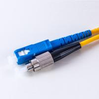 China OM3 10G FTTH Fiber Optic Cable Multimode Duplex FC To SC for sale