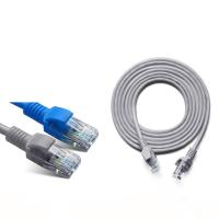 China 8 Core 2m Cat5e UTP Ethernet Cable Mylar Spirally Wrapped for sale