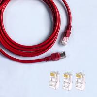 China HDPE Insulation 1000Mbps UTP Cat5e Patch Cord With Rj45 Connectors for sale