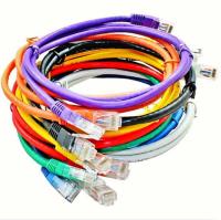 China RJ45 24AWG Cat6 UTP Patch Cable 10m Bare Copper PVC for sale
