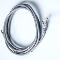 China 0.16mm Grey 3m Cat6 Ethernet Patch Cable Outer Diameter 6.00mm for sale