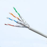 China Cat6A FTP 10gb Ethernet Network Cables OD 6.2mm BC 0.58mm for sale