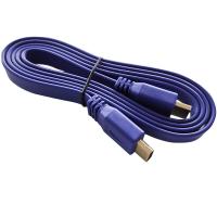 China Custom 24K Gold Plating Plug 3m Flat 3D HDMI 1080P Cable for sale
