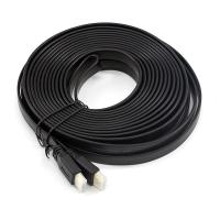 China High Speed 2.0 HDTV 10m 15m 4K 3D Flat HDMI Cable for sale