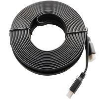 China DVD Player HD Monitor Digital TV HDMI Cable Black Flat 20m for sale