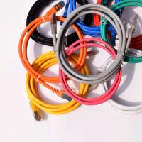 China Copper FTP SFTP 10gbps Ethernet Cable Cat7 Network Patch Cord for sale