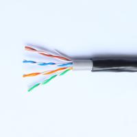China PVC Braided Cat5e Lan Cable 305m Kabel UTP Outdoor Cat5e for sale