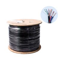China Bulk Copper 305m Cat5e Lan Cable 4 Pair Ethernet Cable for sale