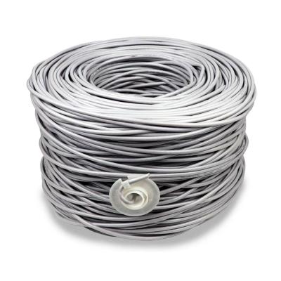 China Twisted Pair UTP 4P Cat6 Lan Cable Diameter 7.00mm Blue PVC Jacket for sale