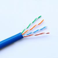 China PVC Jacket 5.00mm Cat5e Lan Cable CCA Cat5e Cable Roll for sale