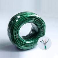 China SFTP Cat6 Computer Network Cable BC 0.58mm 23AWG for sale