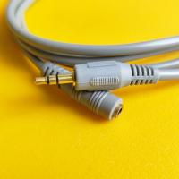 China Short 1.5meter 3meter Copper 3.5mm Male To Female Audio Cable for sale