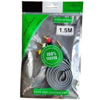 China PVC Jacket Multi Copper RCA Stereo Cable For VCD DVD MP3 for sale