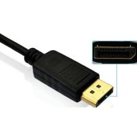 China DP To VGA Conversion Cable Notebook Projector Dispalyport To VGA Adapter for sale