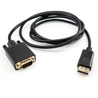 China Displayport To VGA Adapter 1.8Meter DP To VGA Conversion Cable for sale