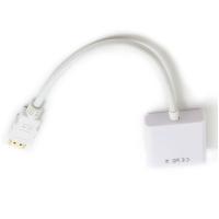 China Set Top Box To TV HD Converter HDMI TO VGA Adapter Cable With Chip for sale
