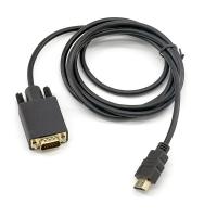 China HDMI TO VGA HD Adapter 1.8m Laptop To Projector Converter Cable for sale