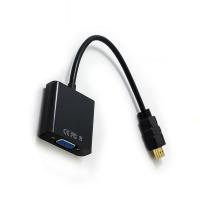 China HDMI TO VGA Adapter HD with Audio Power Cable for sale