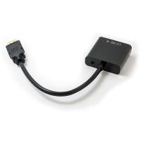 China 720p 1080p HD HDMI TO VGA Adapter With Audio Cable Computer To Monitor Converter for sale
