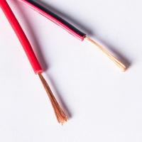 China 0.5mm OFC 2 Cores Plain Annealed Wire PVC Insulated RVB Electrical Cables for sale