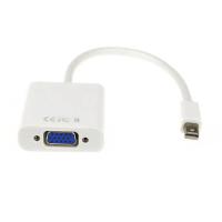 China Laptop To Monitor Mini DP To VGA HD 1080P Converter With Chip for sale
