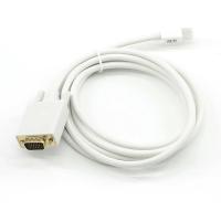 China Laptop To Projector HD 1080P 1.8m Mini Displayport To VGA Adapter for sale