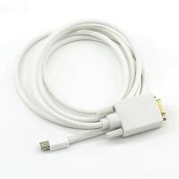 China Laptop To Projector HD 1080P 1.8m Mini Displayport To VGA Adapter for sale