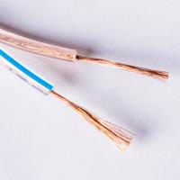 China Background Music Speaker Cable Gold and Silver CCA Wire PVC Material for sale
