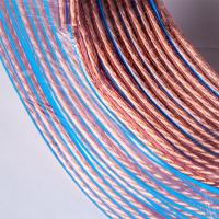 China Background Music Speaker Cable Gold and Silver CCA Wire PVC Material for sale