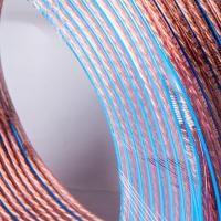 China Audio Stereo Twisted Pair 2.5mm2 Speaker Wire 12 AWG Bulk Ofc Hifi Speaker Cable for sale