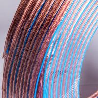 China Audio Stereo Twisted Pair 2.5mm2 Speaker Wire 12 AWG Bulk Ofc Hifi Speaker Cable for sale