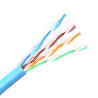China UTP Ethernet Lan Cable 4 Pairs Bare Copper With BC CCA Conductor for sale