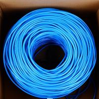 China HDPE Insulatian Indoor UTP Ethernet Lan Cable Cat5e 4P Twisted Pair 100MHz for sale