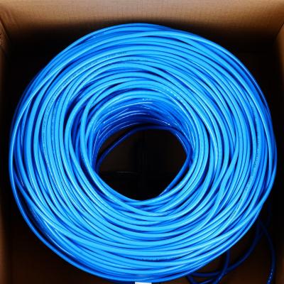 China HDPE Insulatian Indoor UTP Ethernet Lan Cable Cat5e 4P Twisted Pair 100MHz for sale
